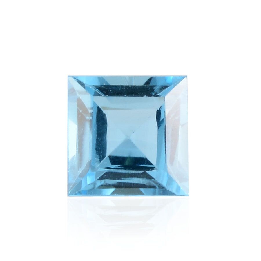 Blue Topaz Square Cut Loose Gemstone 8mm TGW 3.05 cts. – Haute Juice
