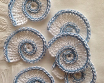 Crochet sea shell | Etsy