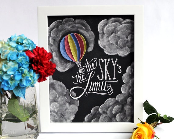 Chalk Art Chalkboard Art Inspirational Quote The by TheWhiteLime