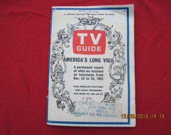 Popular items for vintage tv guide on Etsy