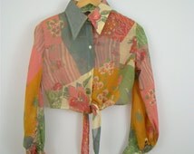 Popular items for 70s top on Etsy