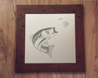 Engrave fishing lure | Etsy