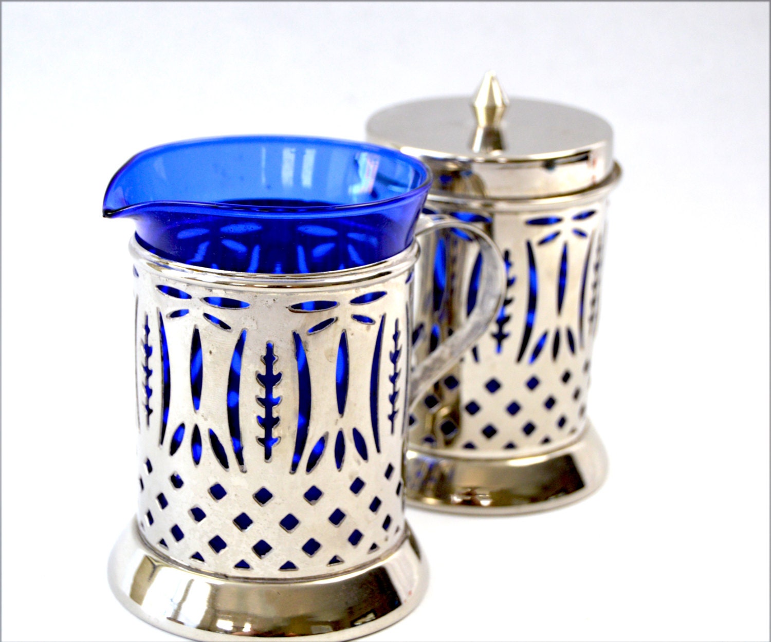 Silver Plated Creamer and Sugar Set – Haute Juice