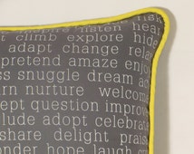 Popular items for words on pillows on Etsy