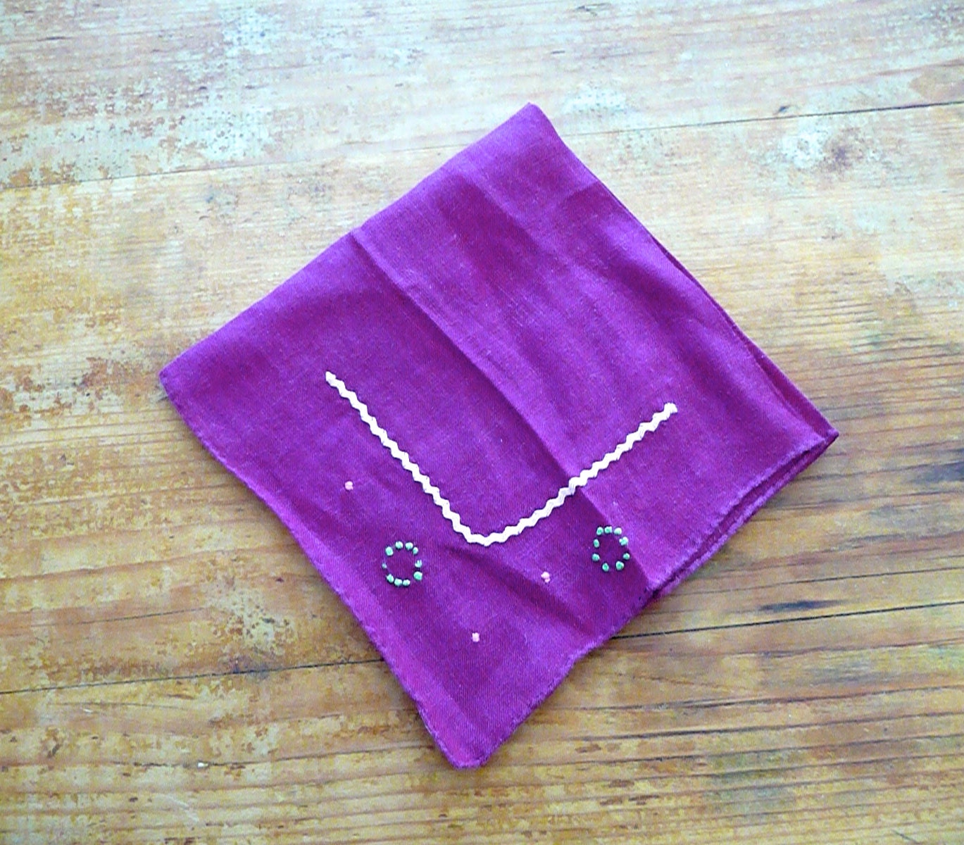 Burgundy or Purple Handkerchief – Haute Juice