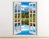 High quality 3D window wall stickers for by 3DWindowWallStickers