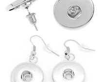 Popular items for snap on earrings on Etsy