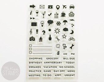 Popular items for planner stamps on Etsy