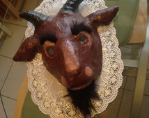 Popular items for paper mache mask on Etsy