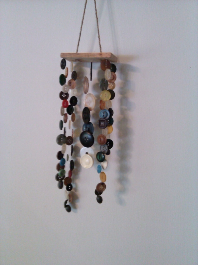Items similar to Button wind chimes, beautiful sounds. on Etsy