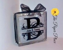 Popular items for custom glass blocks on Etsy
