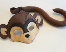 Popular items for curious george mask on Etsy