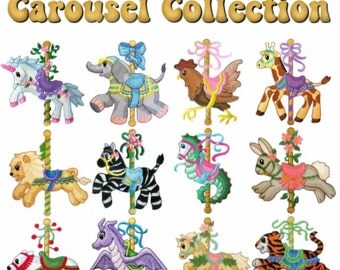 Carousel animal | Etsy