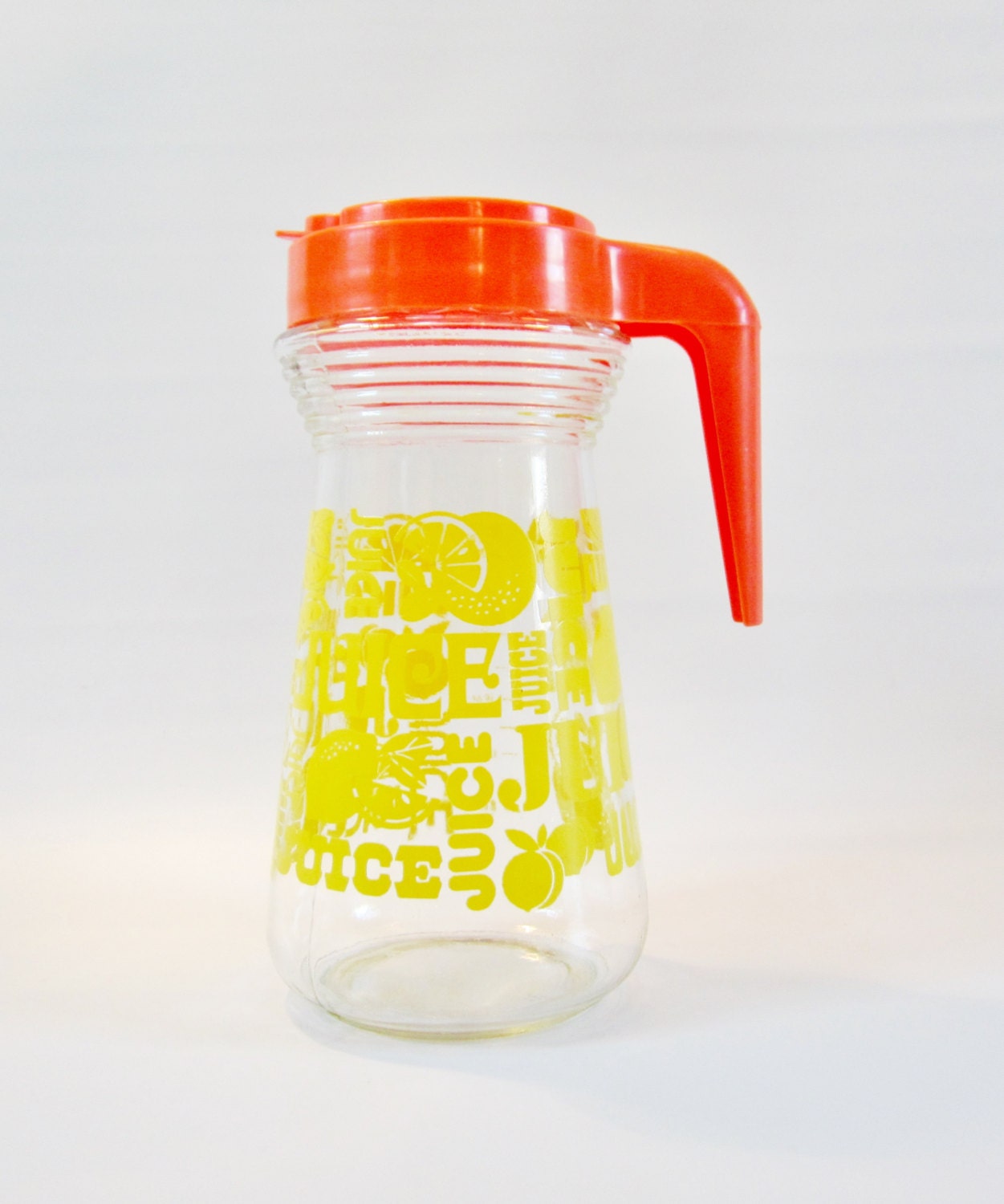 Vintage Modern Pitcher 1970s LEMON ORANGE Slices – Haute Juice