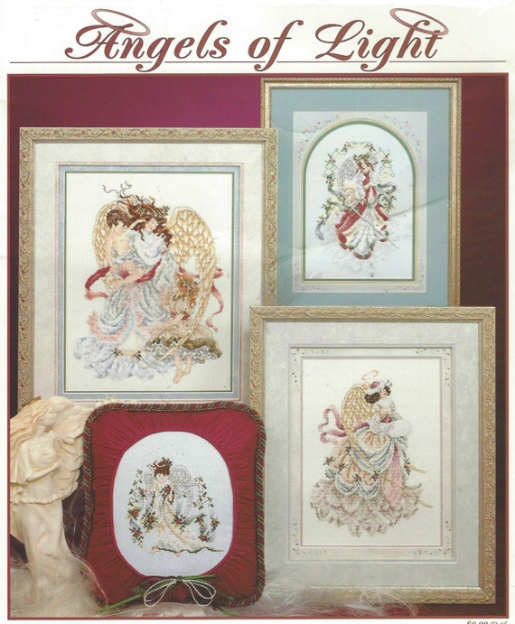 90s Angels of Light Counted Cross Stitch Stoney Creek