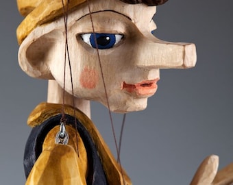 Pinocchio Marionette Puppet Printable Paper Craft PDF