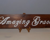 Unique wooden grace sign related items | Etsy