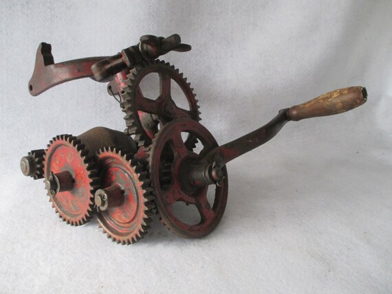 Sickle Bar Sharpener Grinder Antique McCormick Deering Farm