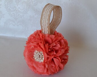 Items similar to White Rose Pomander on Etsy