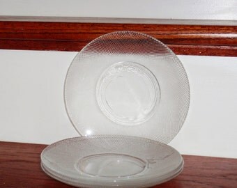 Clear glass plates | Etsy