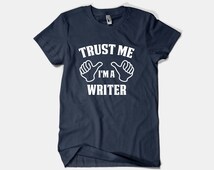 Popular items for writers tshirts on Etsy