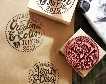 DIGITAL FILE for Custom Wedding Stamp