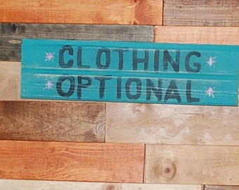 Popular items for clothing optional on Etsy