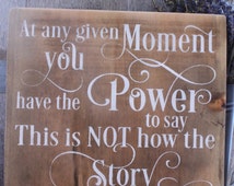 Popular items for life lessons sign on Etsy