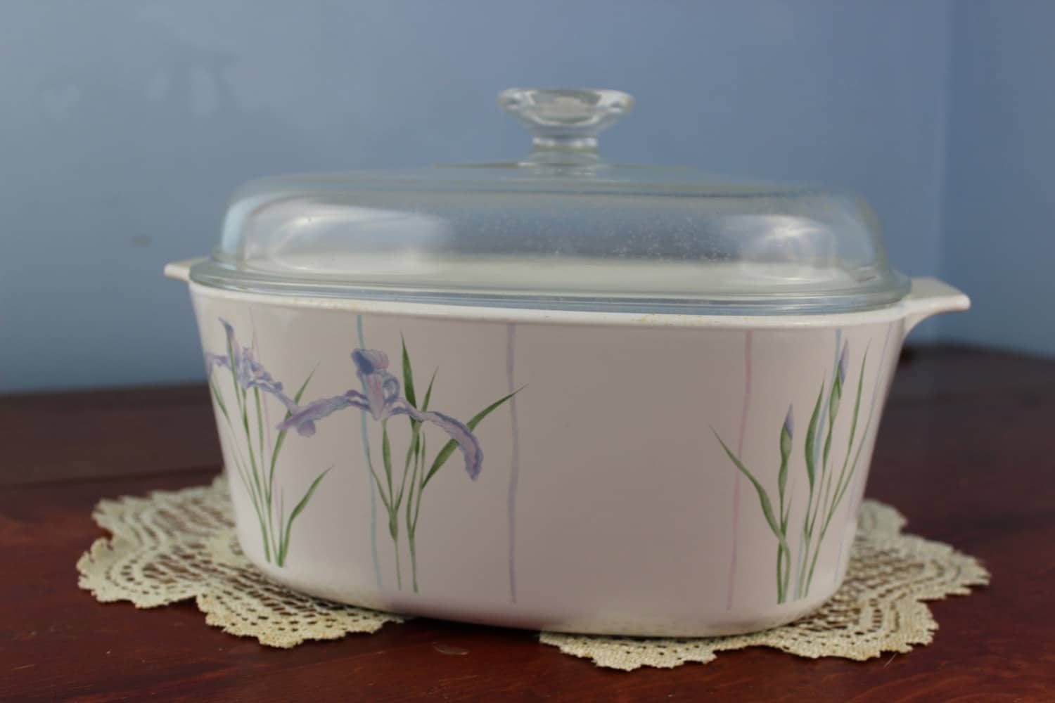 RARE 5L Shadow Iris Dutch Oven Casserole Covered – GINORMOUS – 5 Liter ...