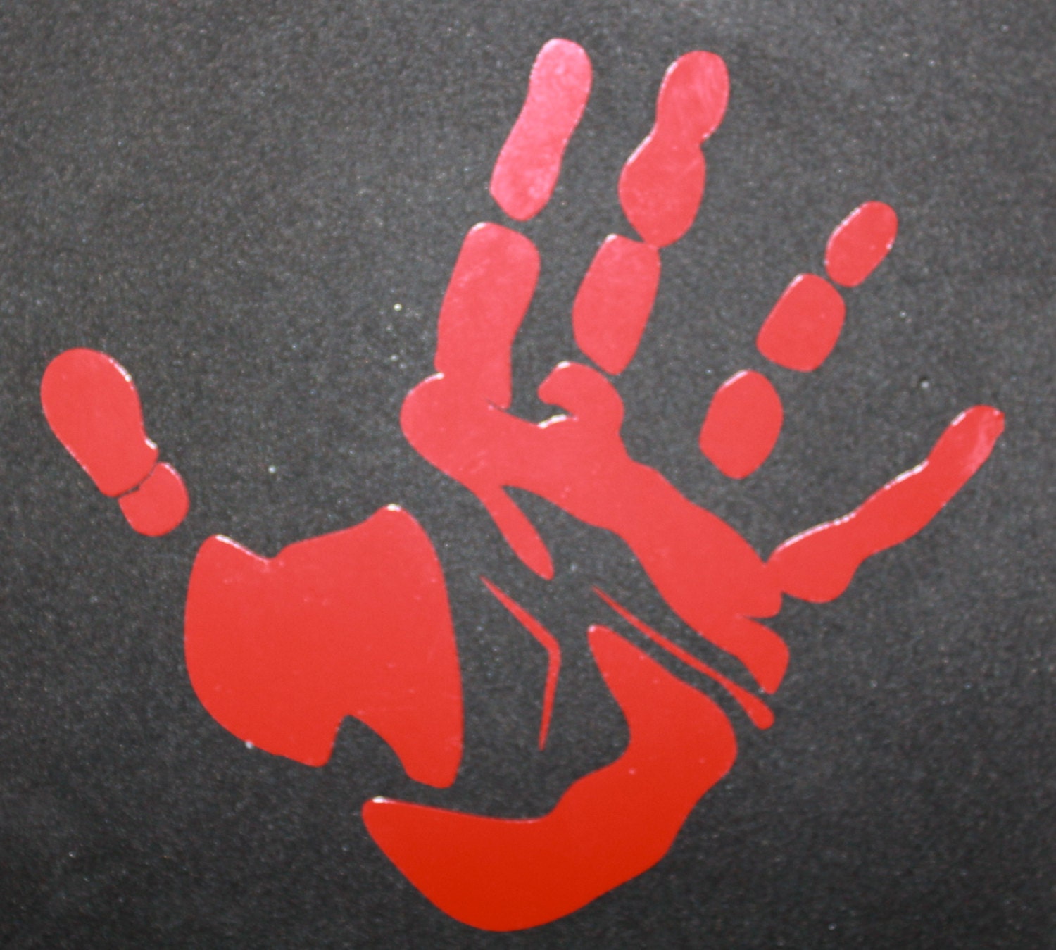 Castiel Handprint Vinyl Decal by NerdAlert54 on Etsy