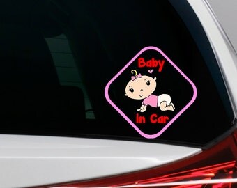 Baby on board decal | Etsy