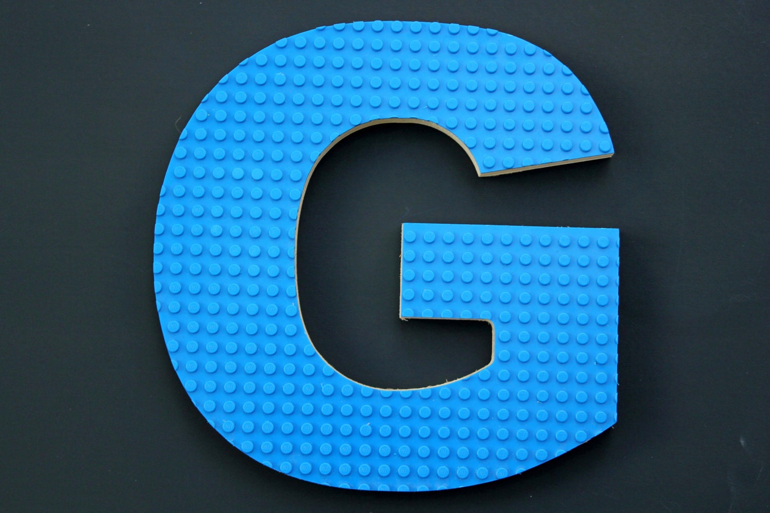 Lego Letter// 10 High // Ariel Bold Font // by lettercraftpdx