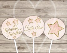 Popular items for star cupcake topper on Etsy