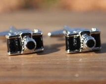Unique camera cufflinks related items | Etsy