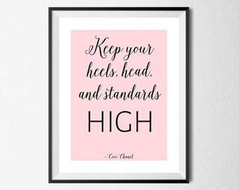 Popular items for coco chanel art on Etsy