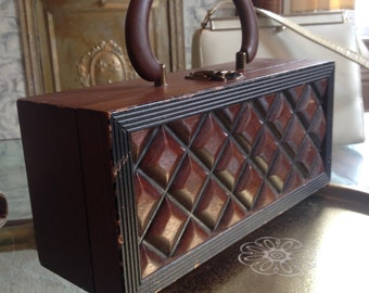 Popular items for wooden purse on Etsy