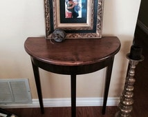 Popular items for half moon table on Etsy