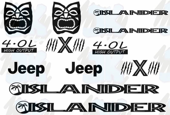 Jeep Wrangler Islander Logo