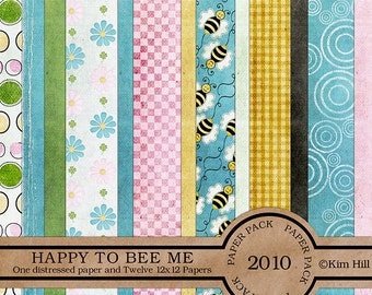 Digital Scrapbook Paper Worn & Torn Paper Pack 2 by CGEssentials