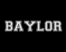 Unique baylor decal related items | Etsy