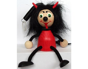 Devil puppet | Etsy