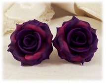 Popular items for purple pink rose on Etsy