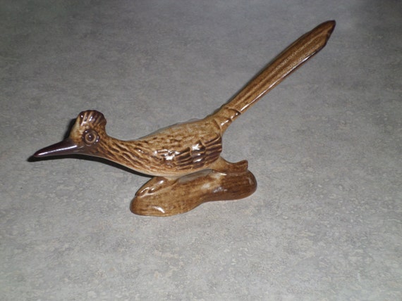 Howard Pierce modern Roadrunner Bird figurine Southwest road