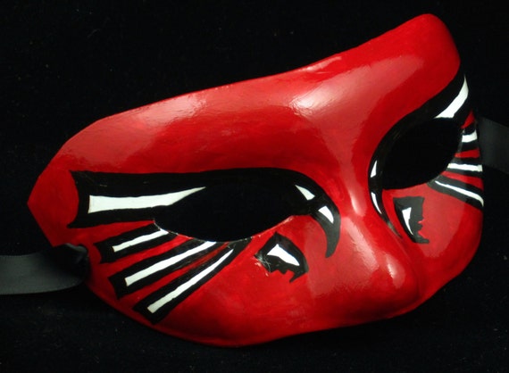 Items similar to Falcons Sports Mask, Atlanta Falcons Football paper ...