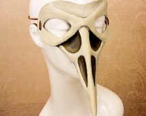Popular items for bird skull mask on Etsy