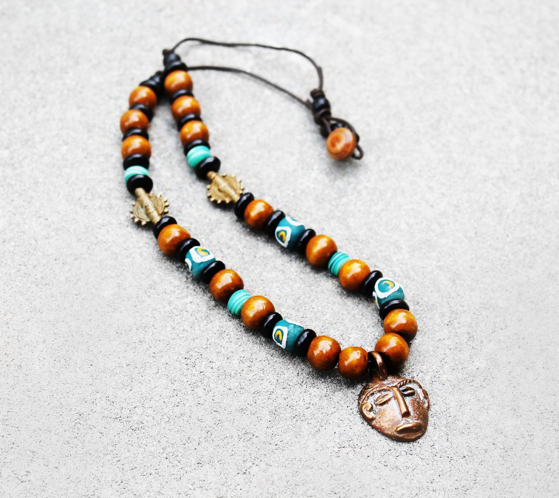 Mens Necklace Mens Jewelry Men African Necklace African