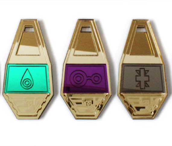 Digimon Tags Crests Set of 11