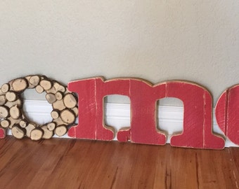 Tree branch letters | Etsy