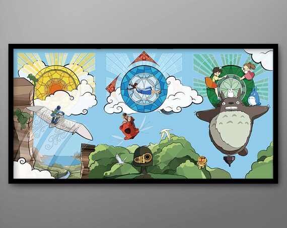 Anime Cool Stained Glass Patterns