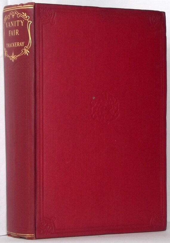 Vintage Vanity Fair book by William Makepeace Thackeray